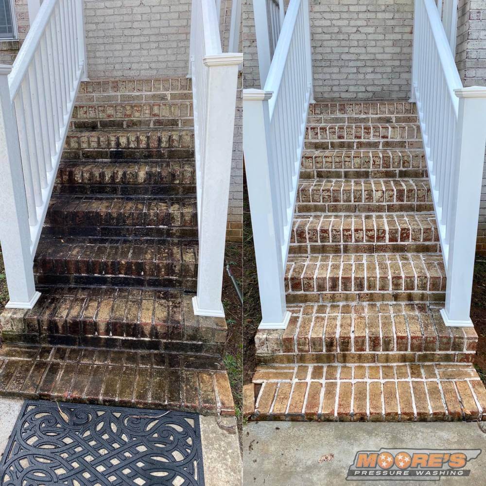 Pressure Wash Brick House and Make It Look New Again